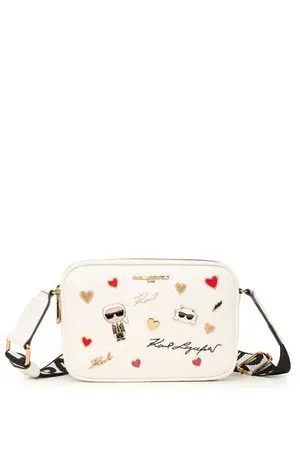 Karl Lagerfeld Paris Adjustable Cross Body Bags