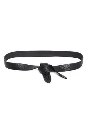 Isabel Marant Étoile Kirka Leather Belt - Black