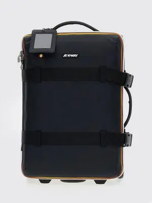 K-WAY Recycled Ripstop Nylon Trolley Suitcase - Black