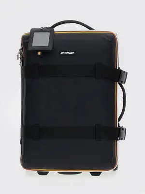 K-WAY Recycled Ripstop Nylon Trolley Suitcase - Black