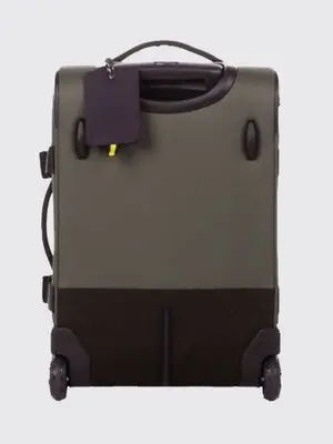 K-WAY Recycled Ripstop Nylon Trolley Suitcase - Green