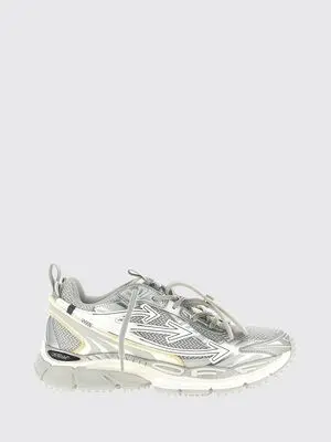 Off-White Be Right Back" Mesh And Rubber Sneakers - Silver