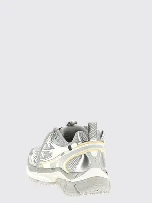 Off-White Be Right Back' Low-top Sneakers With Lug Sole - Silver