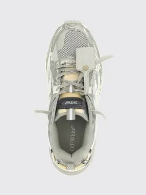 Off-White Be Right Back' Low-top Sneakers With Lug Sole - Silver