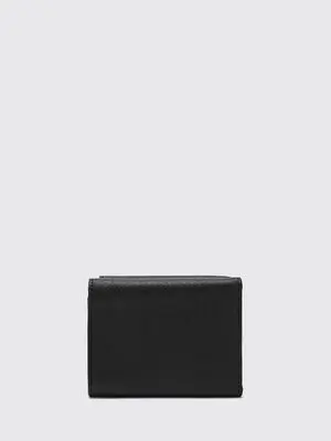 VIVIENNE WESTWOOD Saffiano Leather Wallet With Metallic Orb Logo