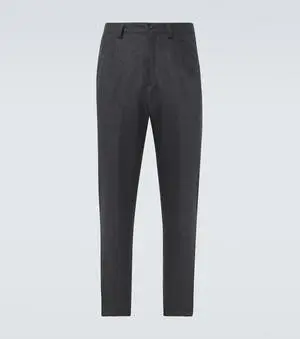 Brunello Cucinelli Virgin Wool Straight Pants