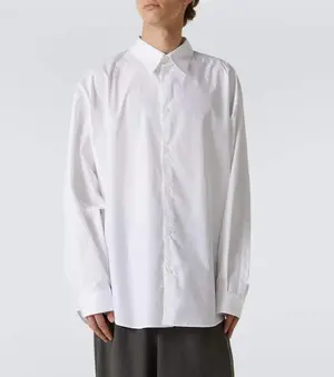 Balenciaga Oversized Cotton Shirt