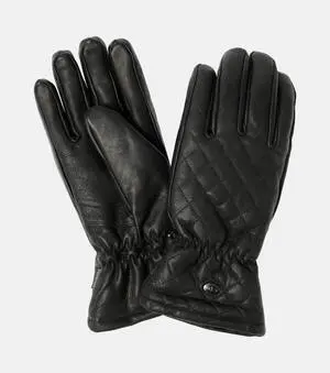 Goldbergh Nishi Leather Ski Gloves - Black