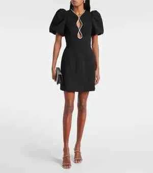 Rebecca Vallance Estella Embellished Mini Dress - Black