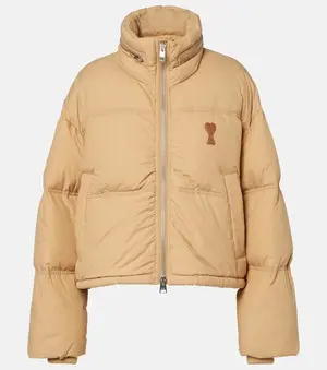 AMI Paris De Cour Technical Canvas Down Jacket
