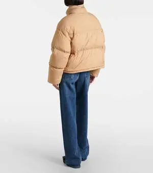 AMI Paris De Cour Technical Canvas Down Jacket