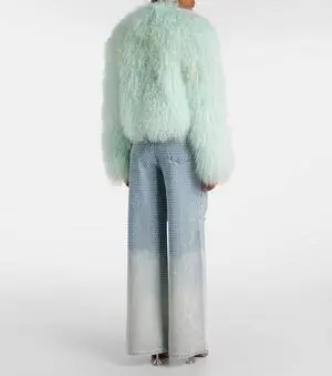 SELF-PORTRAIT Shearling Jacket