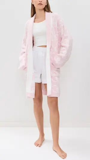 LoveShackFancy Indie Robe - Pastry Pink