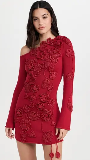 Cult Gaia Kaela Knit Midi Dress