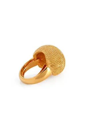KENNETH JAY LANE Textured Adjustable Ring