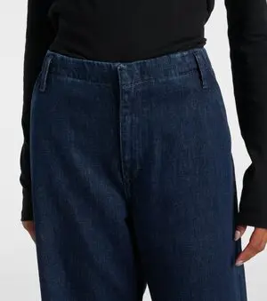 RE/DONE Triuser High-rise Wide-leg Jeans