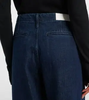 RE/DONE Triuser High-rise Wide-leg Jeans