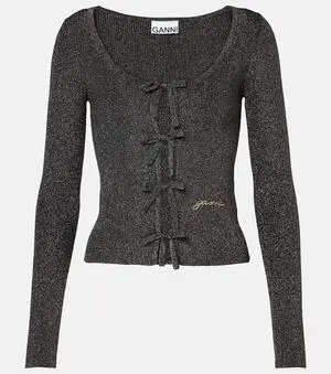 Ganni Logo Blouses