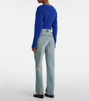 RE/DONE 90s High-rise Straight Jeans - Blue