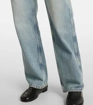 RE/DONE 90s High-rise Straight Jeans - Blue