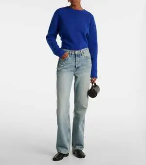 RE/DONE 90s High-rise Straight Jeans - Blue