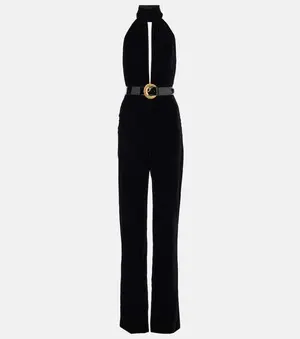 TOM FORD Velvet Jumpsuit - Black