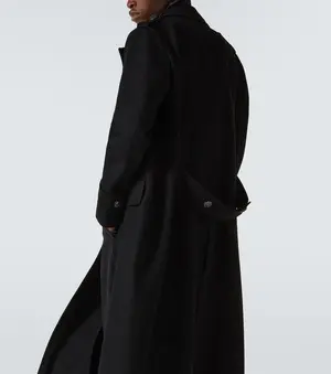 Dolce & Gabbana Double-breasted Wool-blend Coat