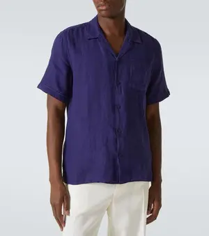 Vilebrequin Charli Linen Shirt - Blue