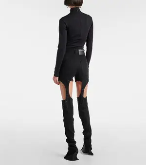 MUGLER High-rise Skinny Jeans