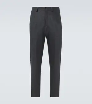 Brunello Cucinelli Pleated Straight Pants - Grey