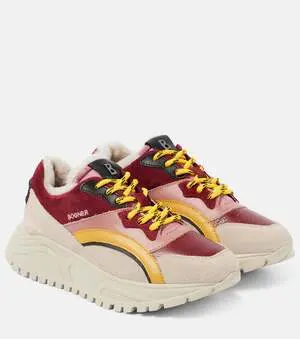 Bogner Textured Sneakers For Women