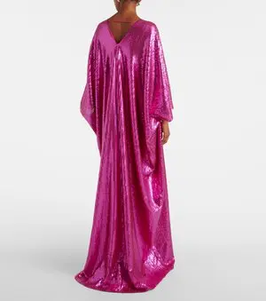 TALLER MARMO Gala Disco Sequined Kaftan