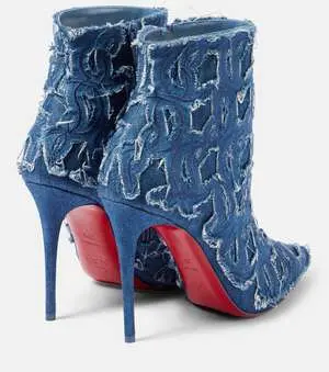 CHRISTIAN LOUBOUTIN So Kate 100 Denim Pumps
