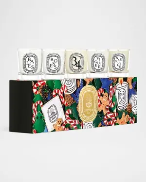 DIPTYQUE Limited Edition Scented Candles, 5 X 1.2 Oz. - One-color