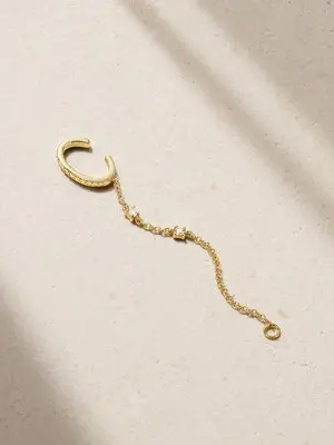 ANITA KO 18-karat Diamond Ear Cuff - Gold