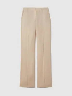ATELIER Penelope Italian Textured Flared Trousers