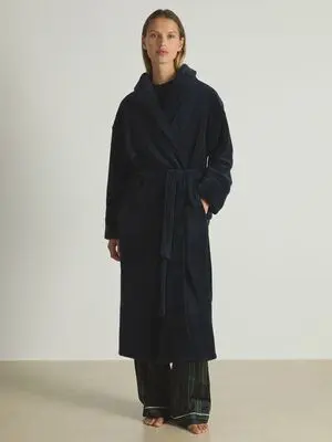 REISS Ginny Fleece Dressing Gown