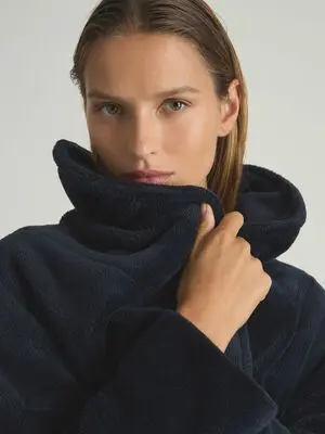 REISS Ginny Fleece Dressing Gown