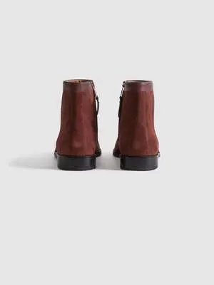 REISS Clay Suede Boots
