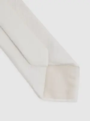 REISS Giotto Textured Silk Blend Tie