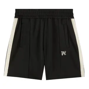 Palm Angels Monogram Track Shorts - Black
