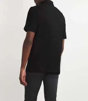 Brioni Cotton Polo Shirt - Black