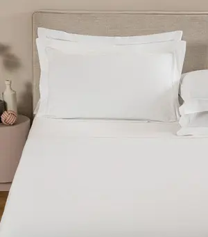 Frette Doppio Ajour Double Flat Sheet Set