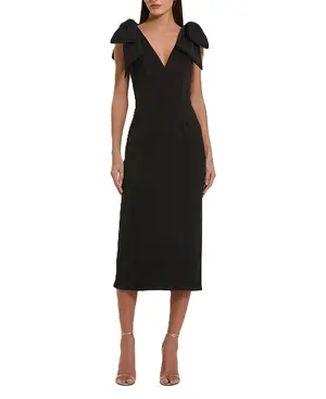 Knee-Length Crepe Cocktail Dresses