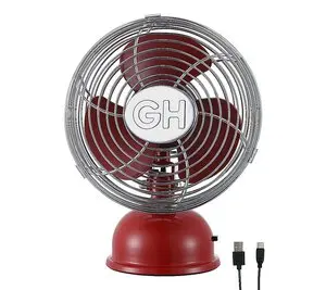GOOD HOUSEKEEPING Metal Usb-power 5' Oscillatin G Personal Fan - One-color