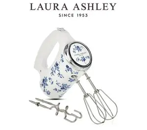 Laura Ashley 5-speed Hand Mixer With Accessories - One-color