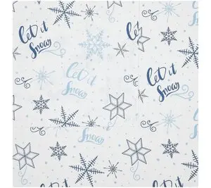 TRULY SOFT Let It Snow Full Flannel Sheet Set