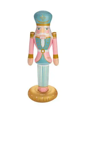 FUNBOY Small Pink Inflatable Nutcracker In Pink - N,a