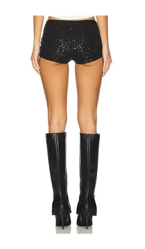 Superdown Shani Micro Shorts - Black