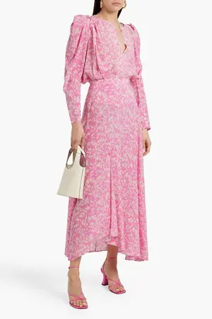 Isabel Marant Étoile Zarga Printed Blouse - Pink